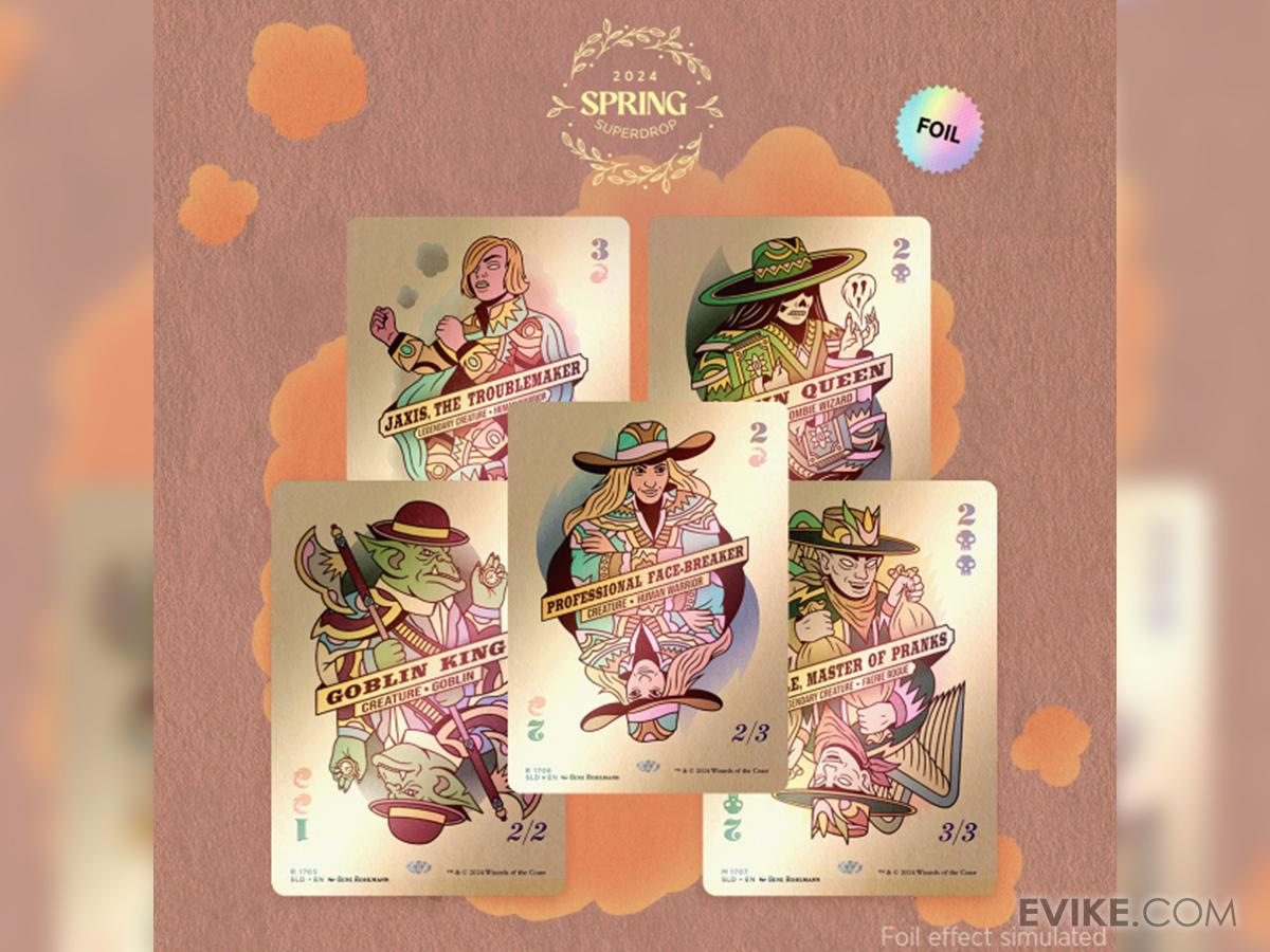 Magic: The Gathering "Secret Lair: Poker Faces" Exclusive Playing Cards ...