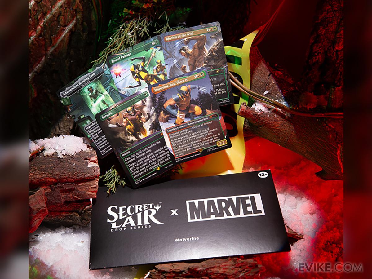 Magic: The Gathering "Secret Lair: Marvel" Exclusive Playing Cards ...