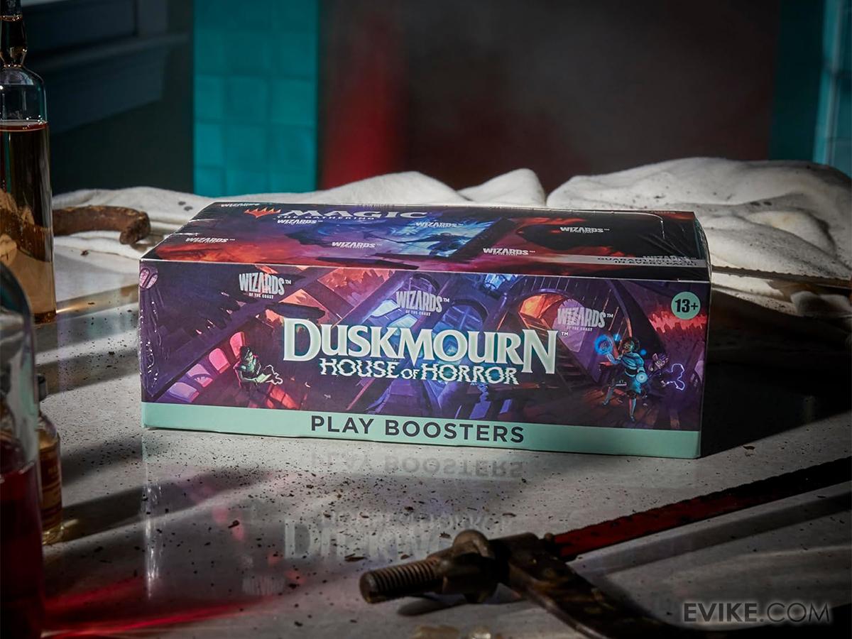 Magic The Gathering: "Duskmourn House of Horror" Play Booster Box, MORE ...