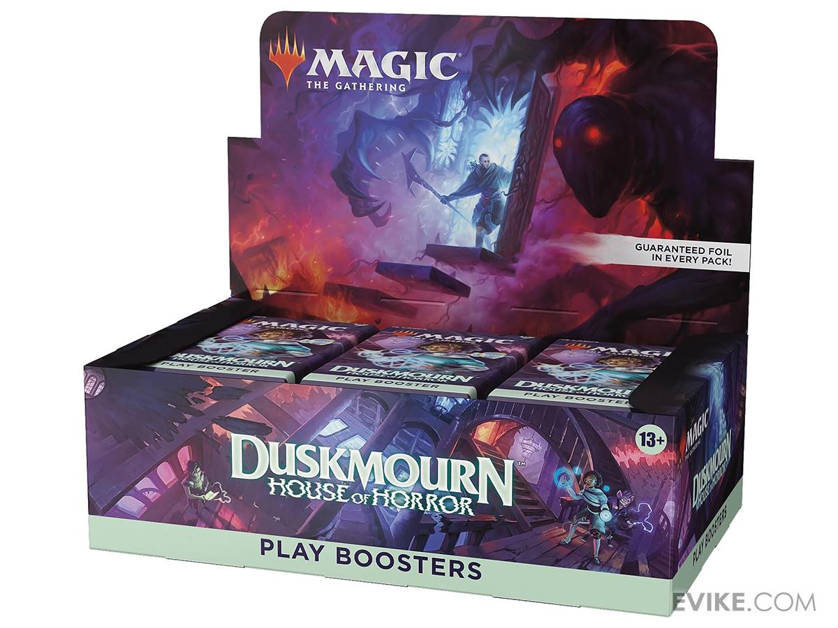 Magic The Gathering: "Duskmourn House of Horror" Play Booster Box, MORE ...
