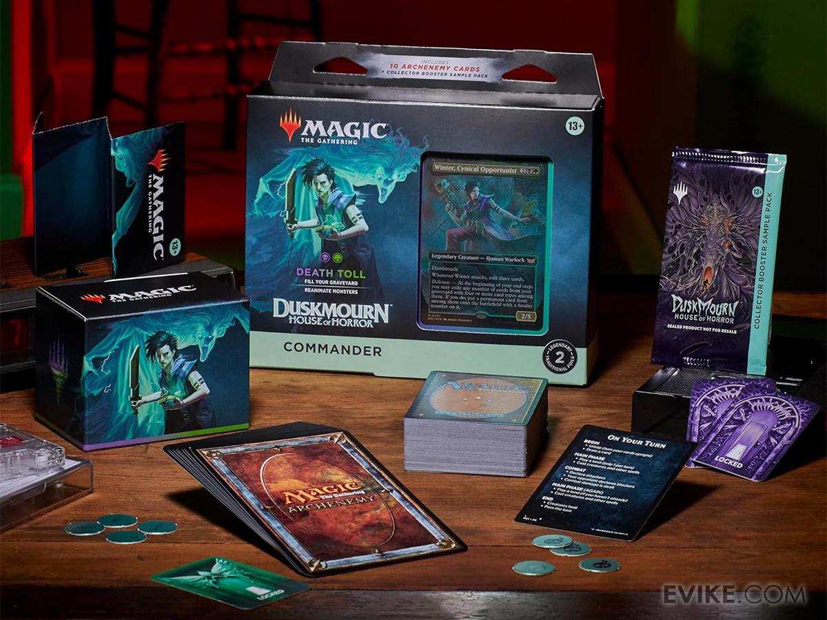 Magic: The Gathering "Duskmourn: House of Horror" Commander Deck (Model ...