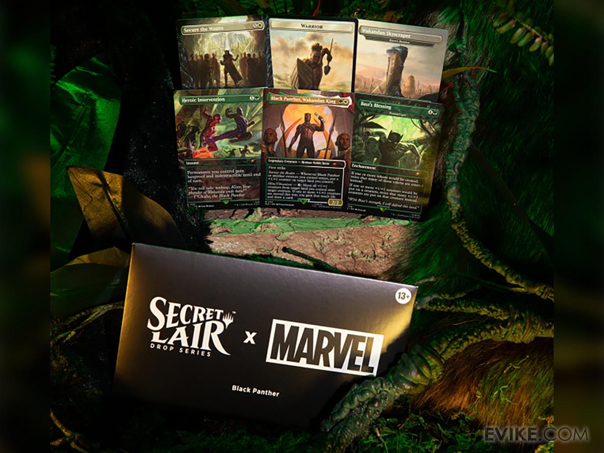 Magic: The Gathering "Secret Lair: Marvel" Exclusive Playing Cards ...
