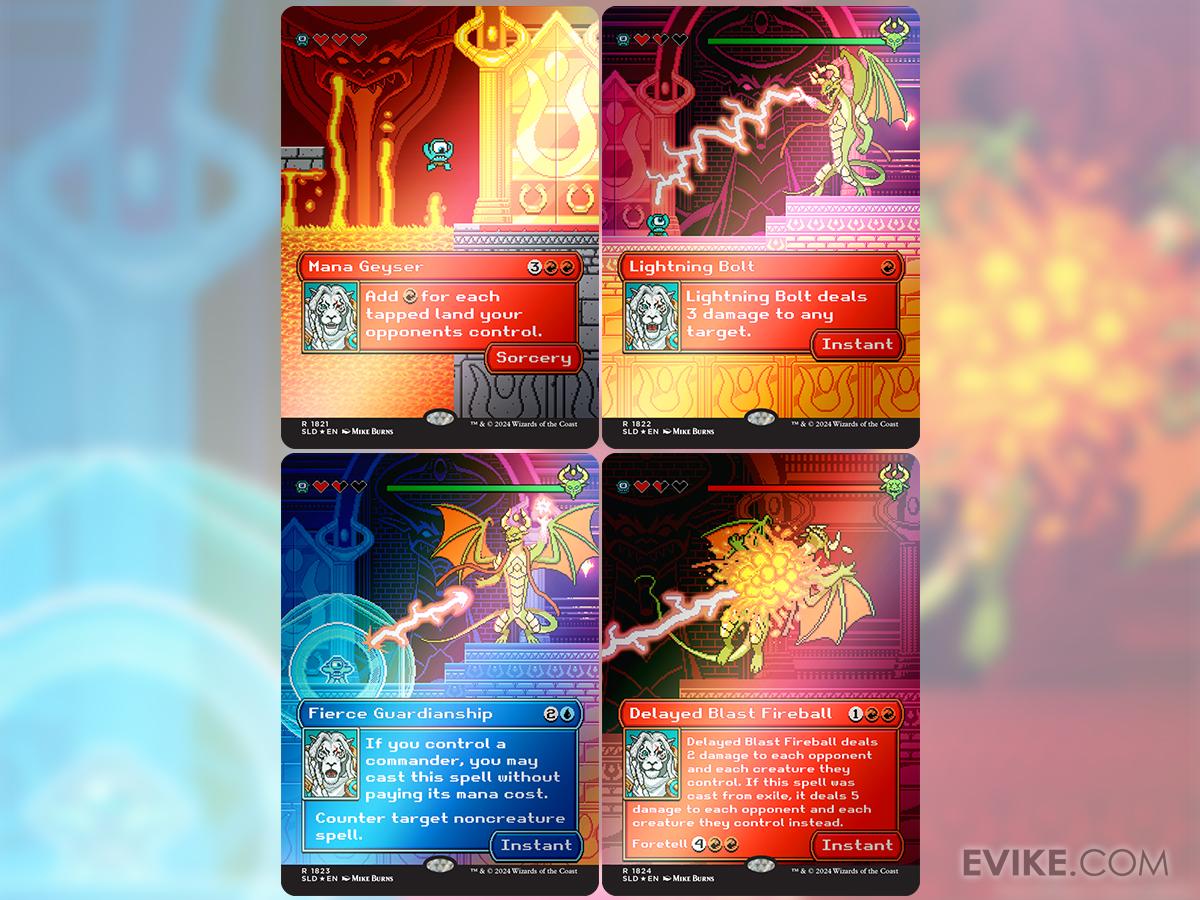 Magic: The Gathering Secret Lair x Pixel Perfect Exclusive Playing ...