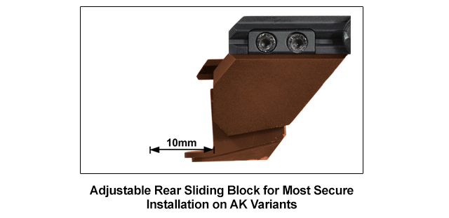 UTG PRO Tactical QD Low-Profile Rail System for AK47 Series Airsoft ...