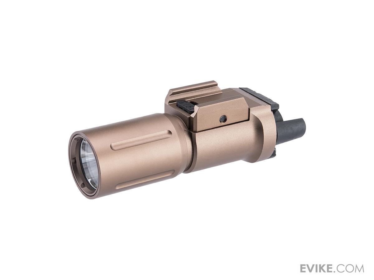 Night Evolution PDW350 1000 Lumen Rail-Mounted Weapon Light (Model: Rotary Switch / Dark Earth ...