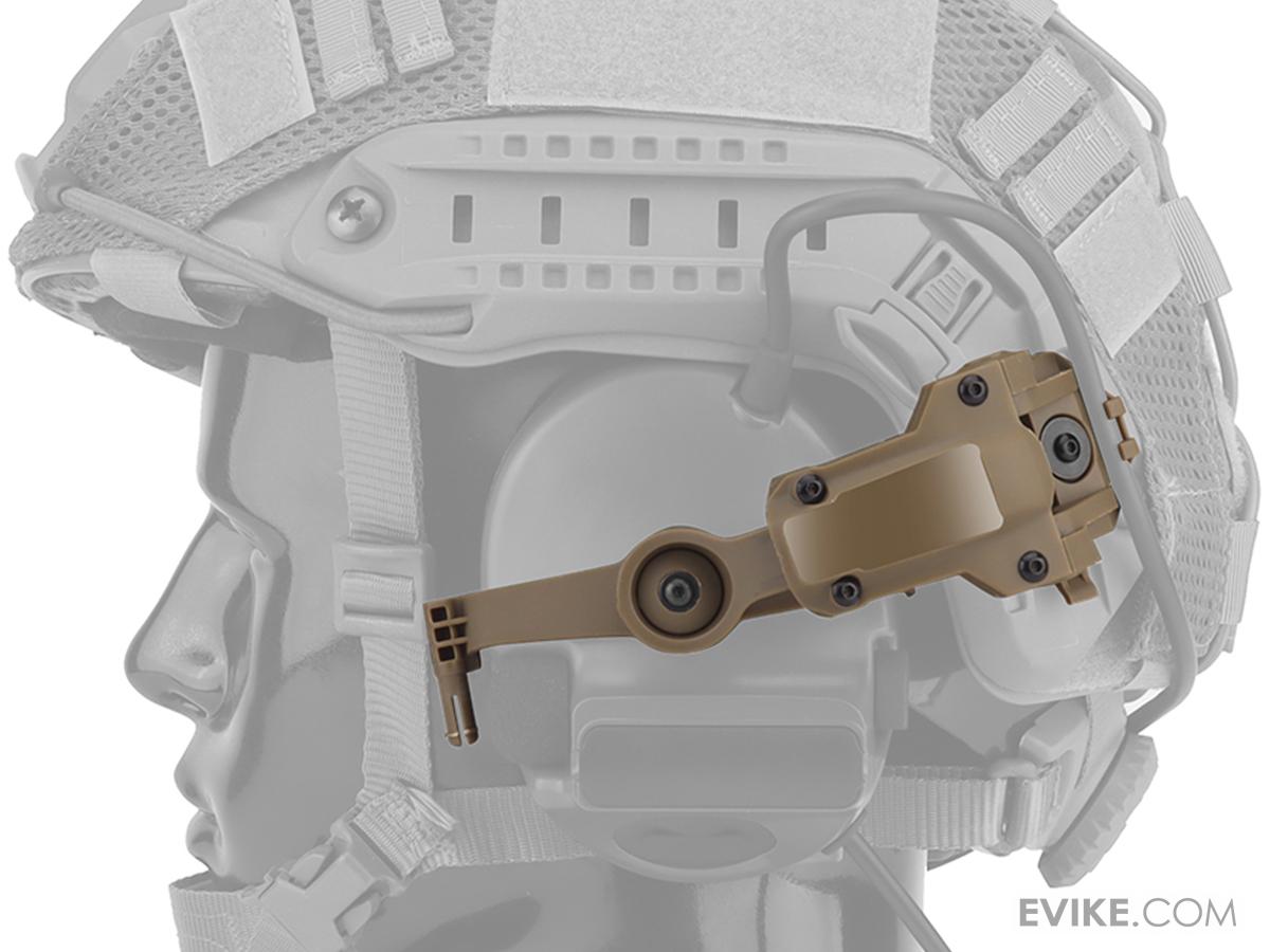 WADSN Headset Adapter Mount for Comtac Headsets (Color: Tan), Tactical ...