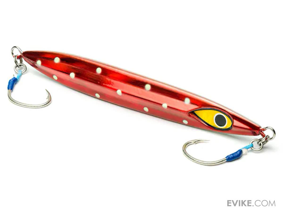 Mustad Rip Roller Slow Fall Fishing Jig (Color: Lumo Polkadot / 500g ...