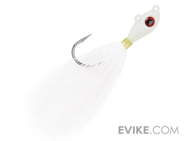 Mustad Saltwater Big Eye Bucktail Jig (Color: Glow Green / 2oz), MORE ...