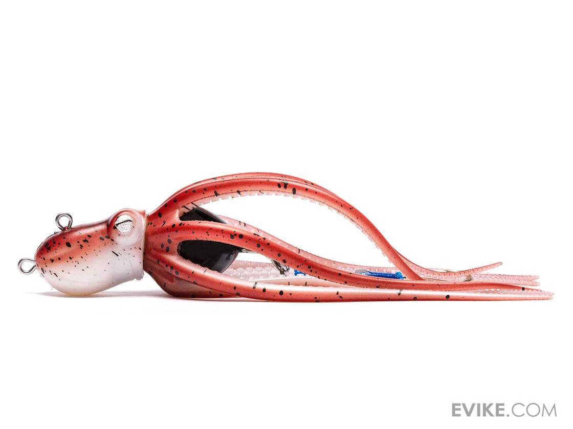 Mustad InkVader Octopus Live Jig w/ Assist Hooks (Color: Red / Small ...