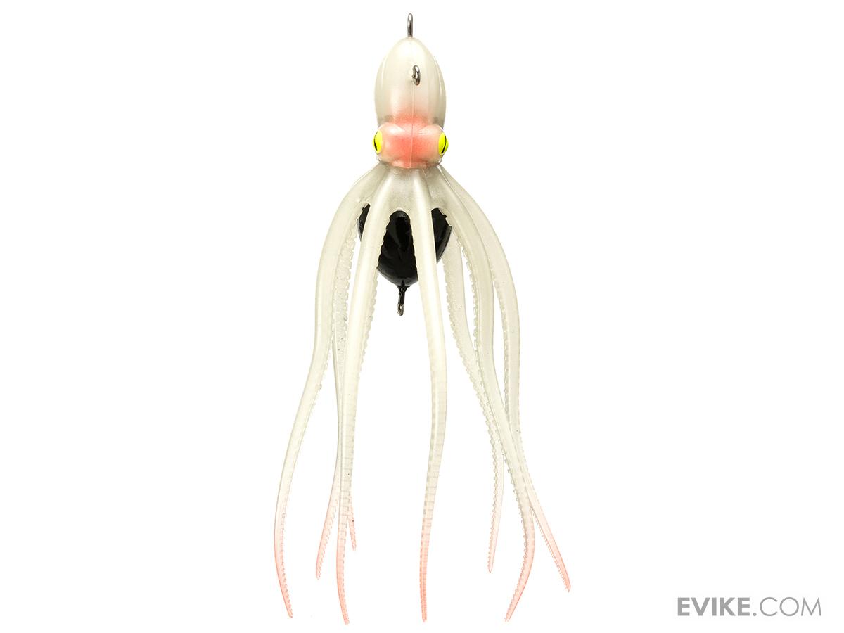 Mustad InkVader Octopus Live Jig w/ Assist Hooks (Color: Glow / Medium ...