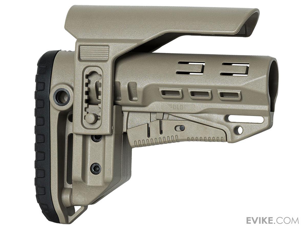 DLG Tactical Compact Retractable Stock w/ Adjustable Long Cheek Riser ...