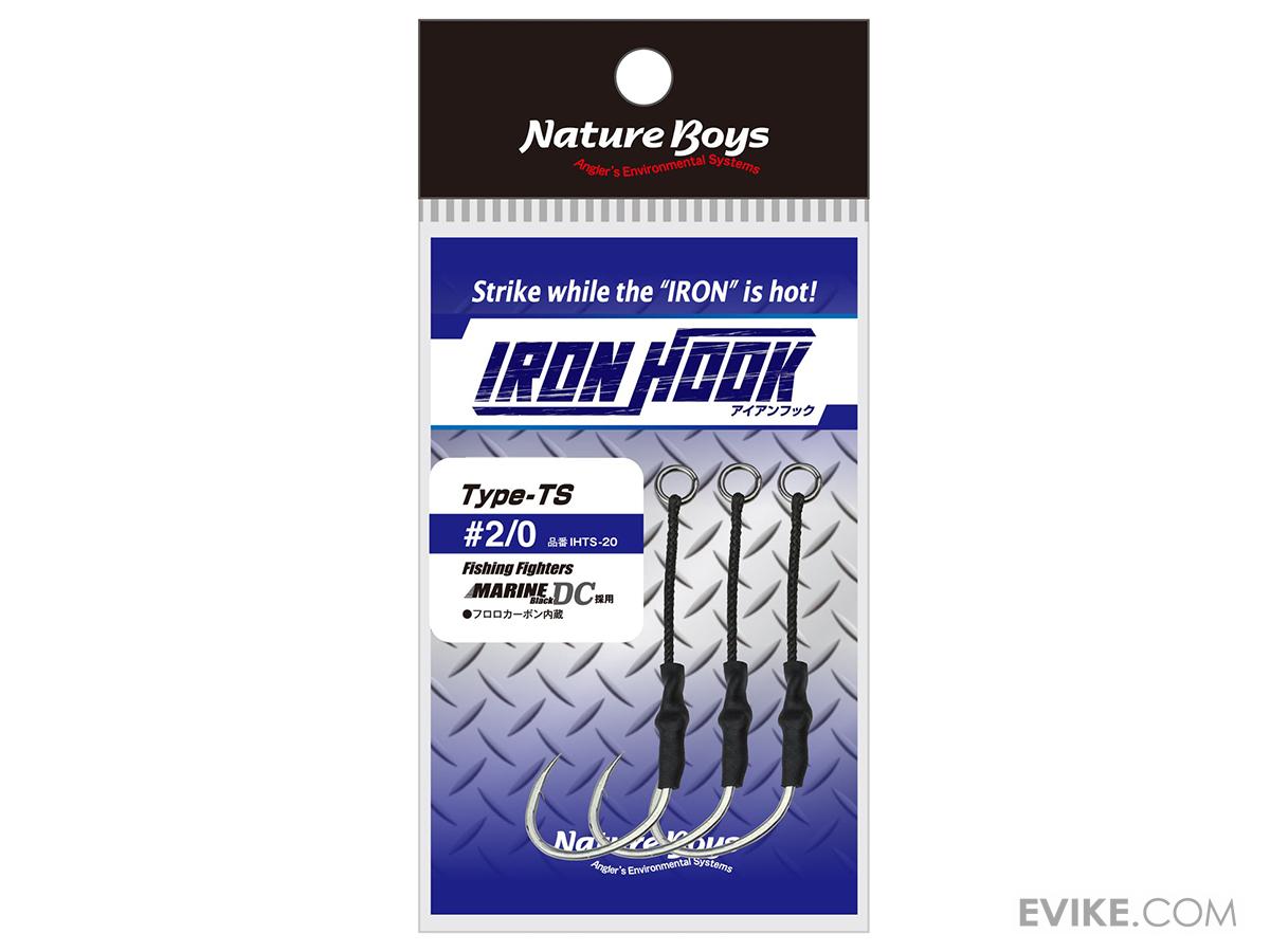 Nature Boys Iron Hook TS Single Assist Hook (Size: #2/0), MORE, Fishing, Hooks & Weights - Evike ...