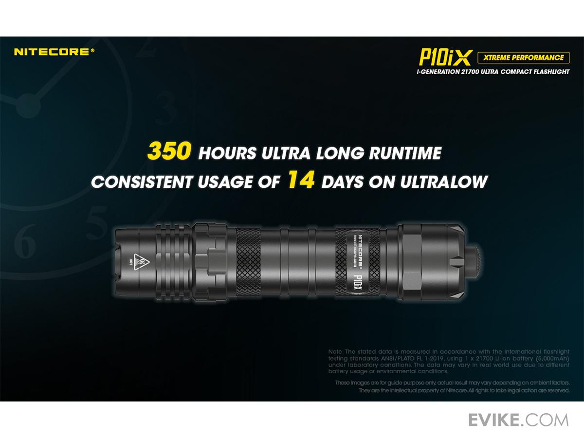Nitecore P10iX 4000 Lumen USB-C Rechargeable Flashlight, Accessories ...