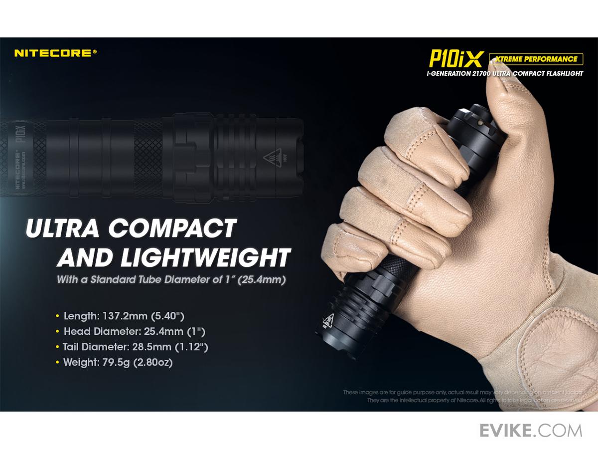 Nitecore P10iX 4000 Lumen USB-C Rechargeable Flashlight, Accessories ...