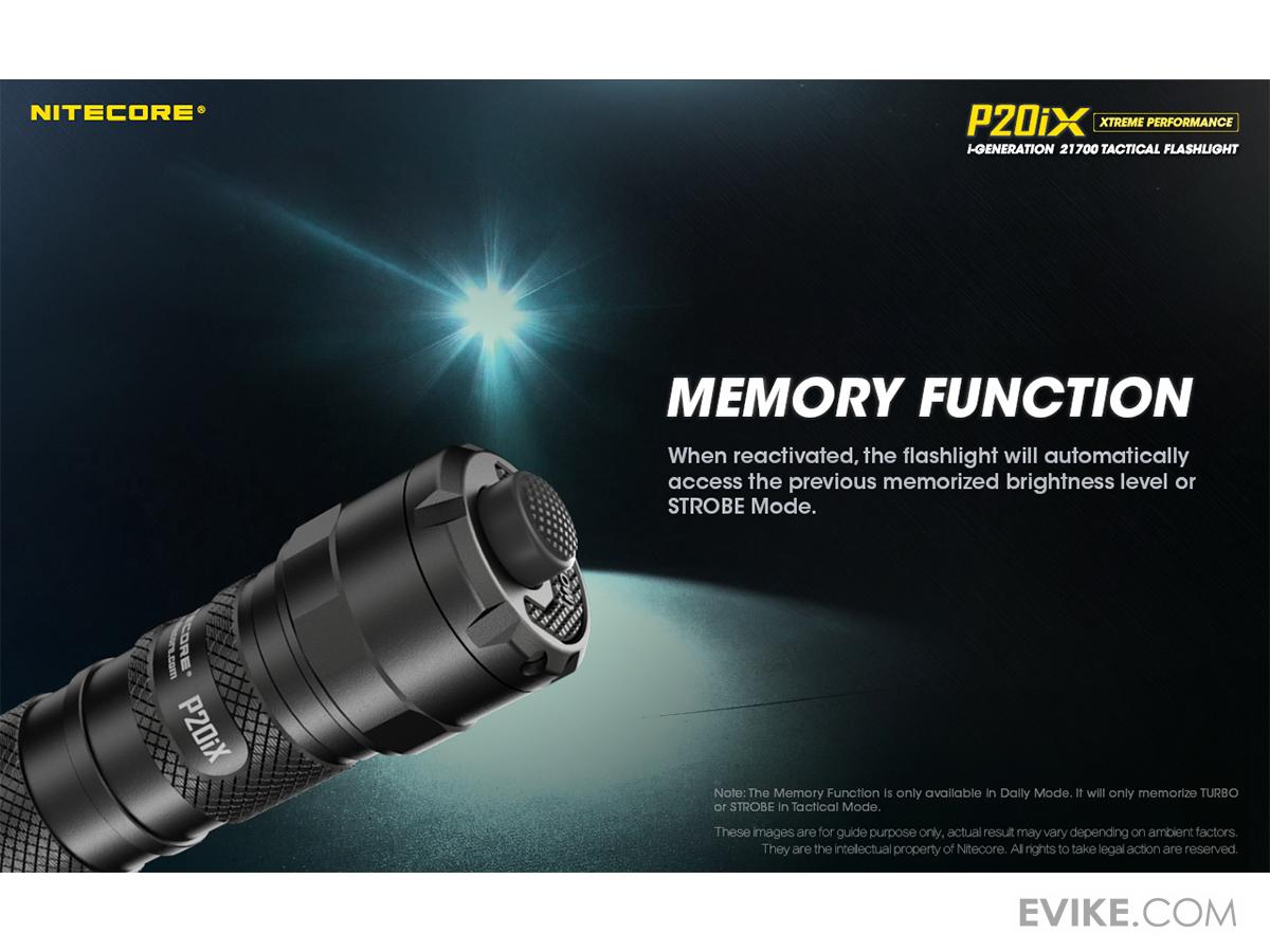 Nitecore P20iX 4000 Lumen USB-C Rechargeable Flashlight, Accessories ...