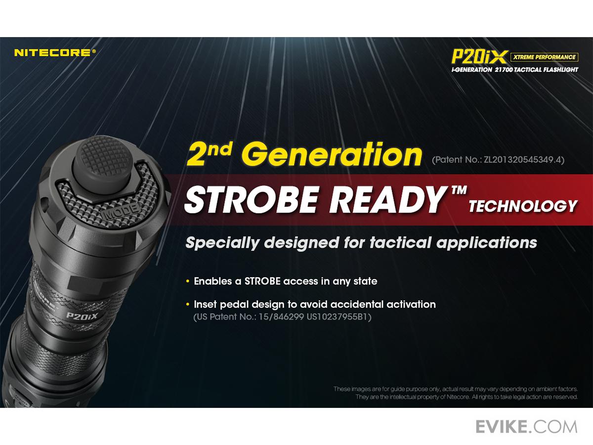 Nitecore P20iX 4000 Lumen USB-C Rechargeable Flashlight, Accessories ...