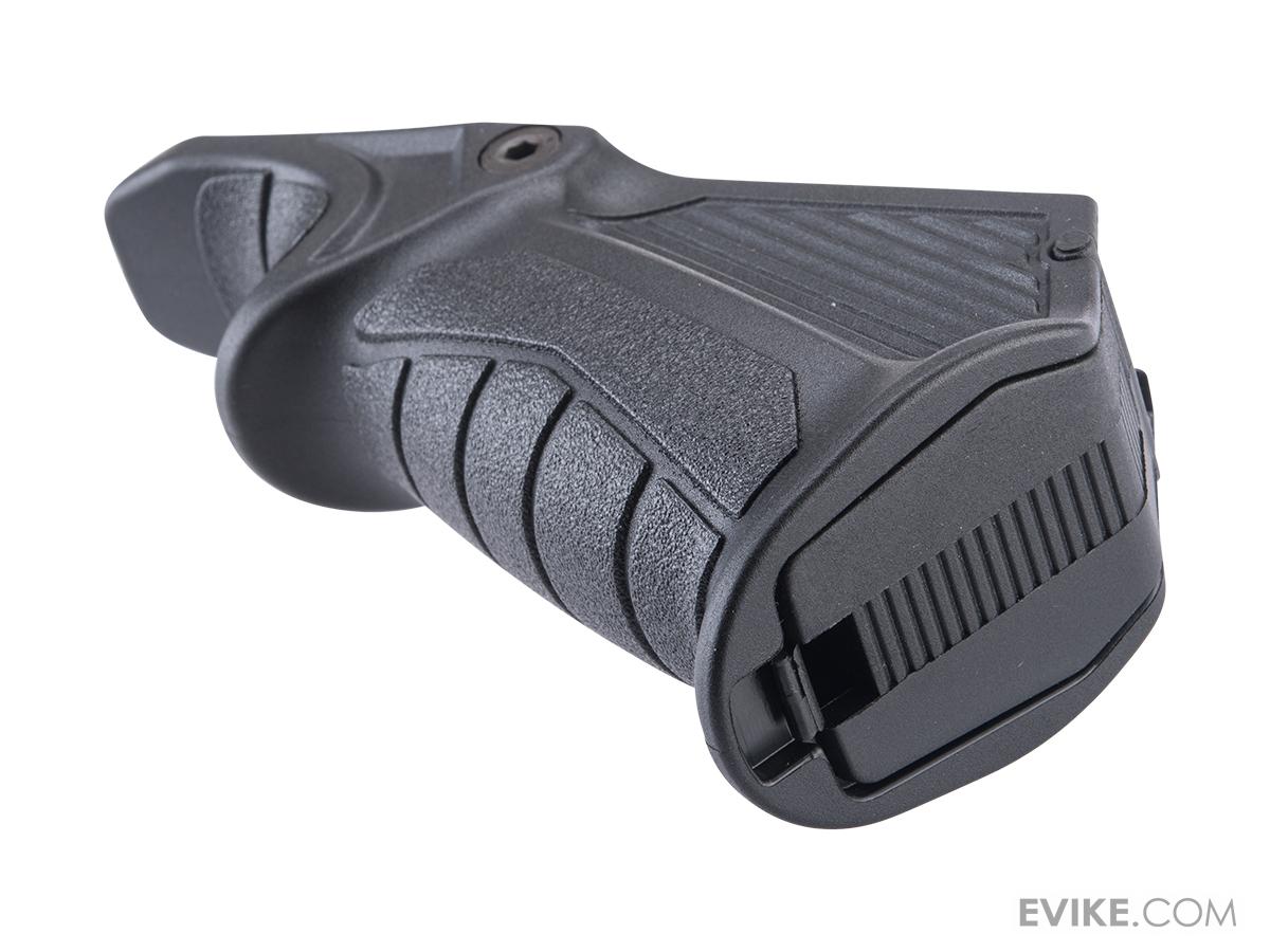 VISM by NcStar Picatinny Ergonomic Angled Foregrip w/ Storage ...