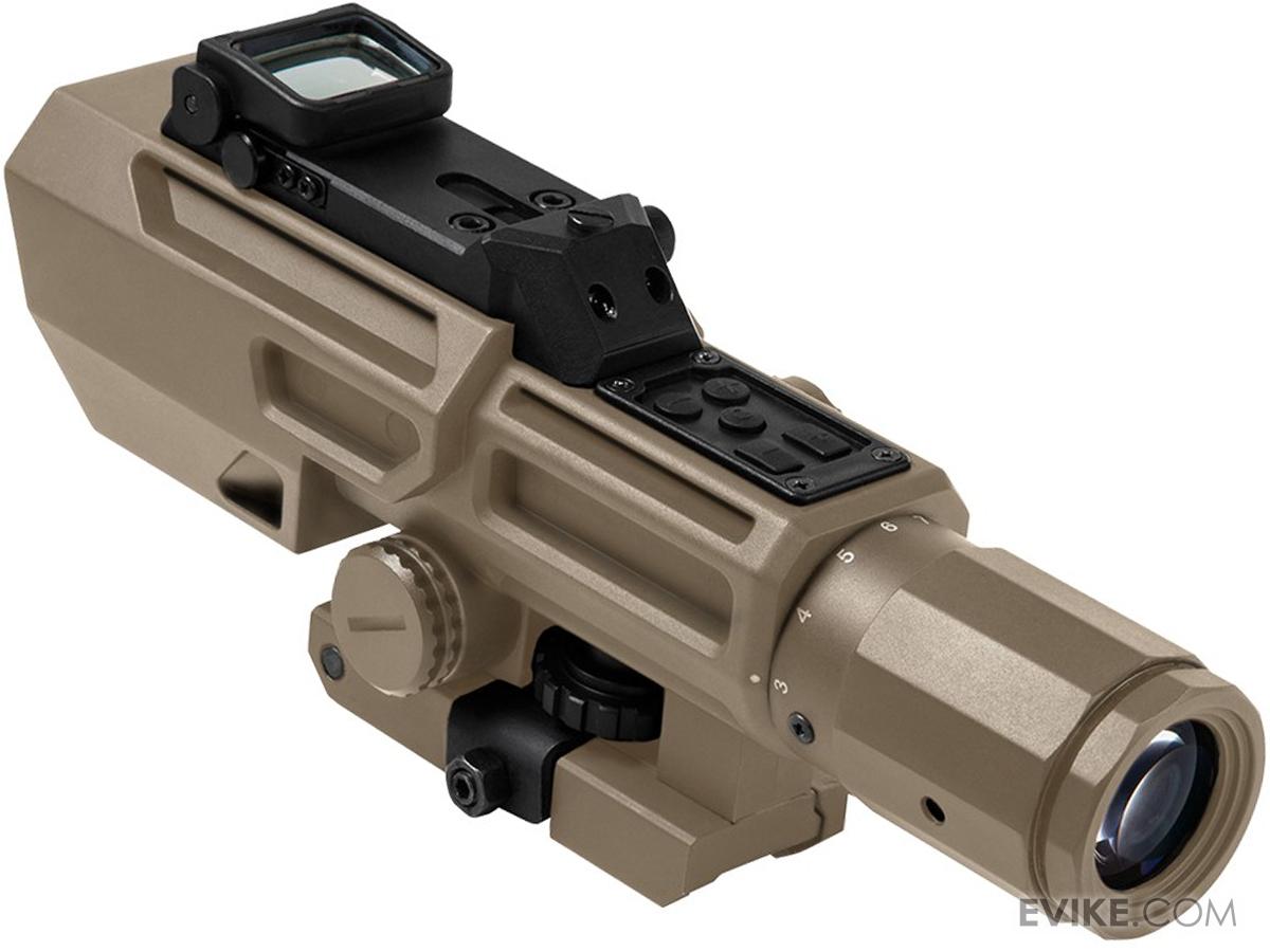 VISM by NcStar Advanced Dual Optic 3-9X42 Illuminated Scope w ...