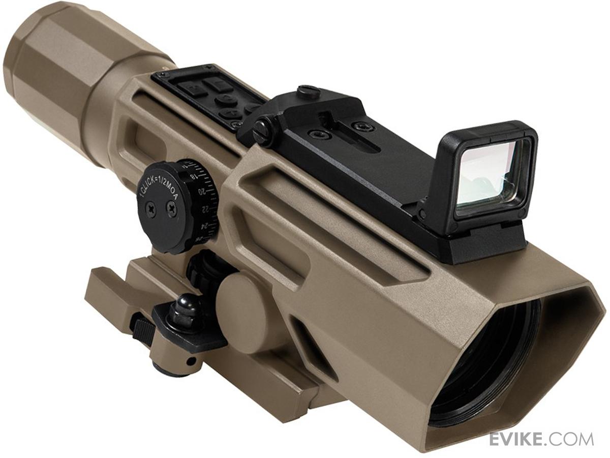 VISM by NcStar Advanced Dual Optic 3-9X42 Illuminated Scope w ...