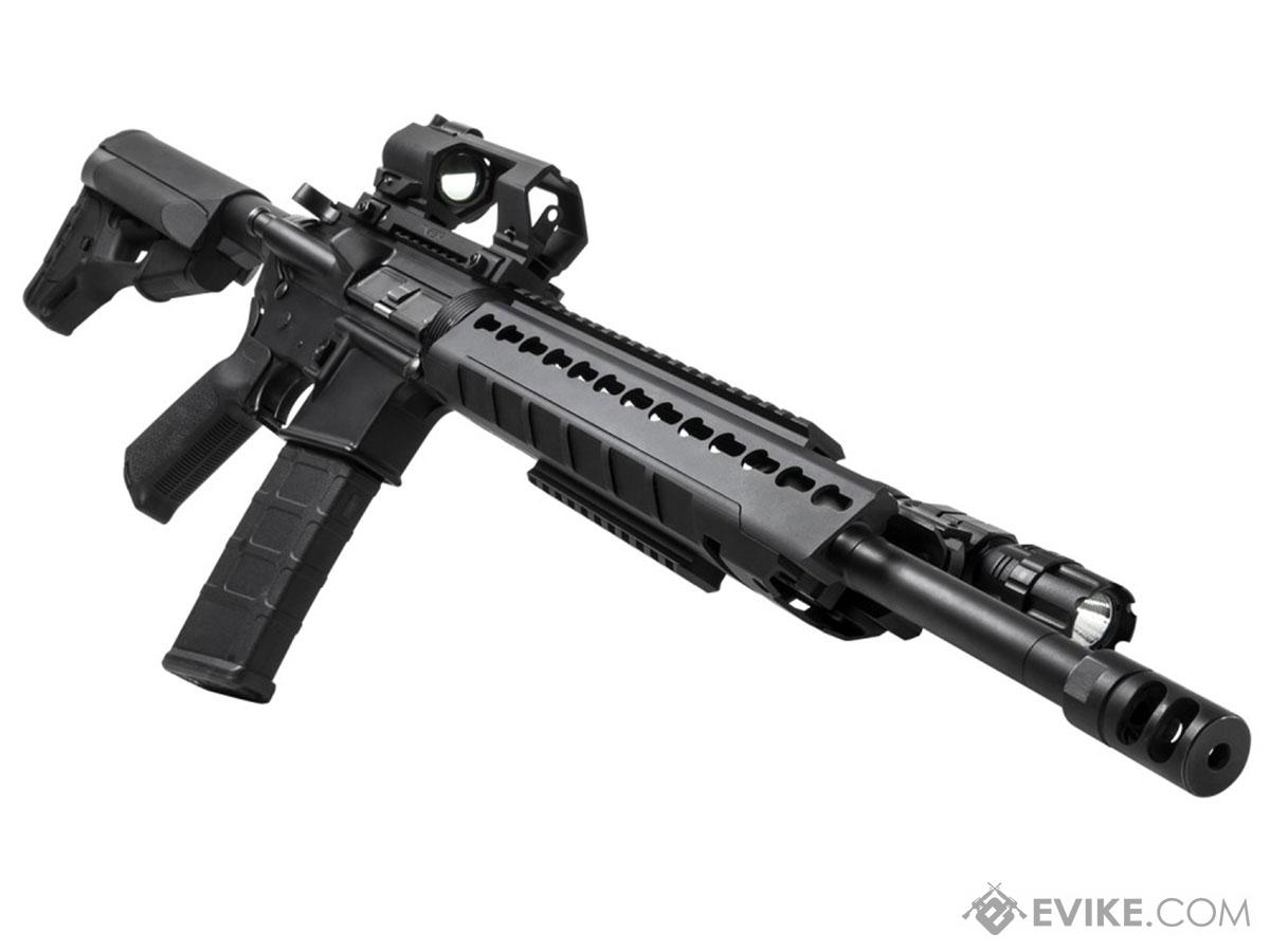 NcSTAR VISM Extended Keymod Triangle Mid-Length Handguard for M4 / AR15 ...