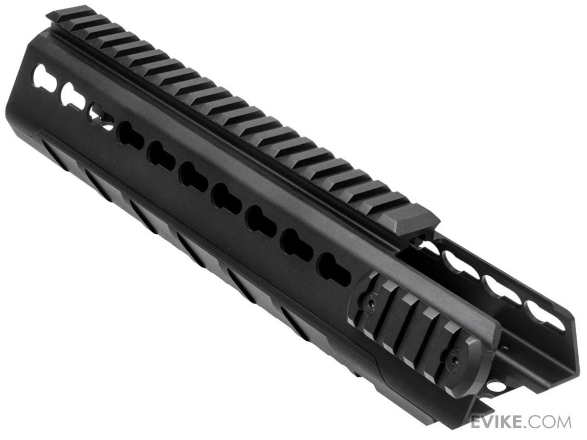 NcSTAR VISM Extended Keymod Triangle Mid-Length Handguard for M4 / AR15 ...