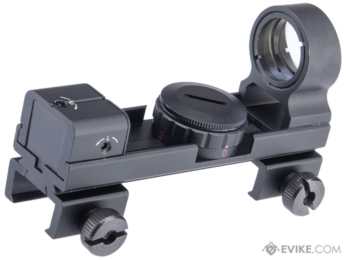 NcSTAR 1x25 Red & Green Dot Reflex Sight w/ Weaver and Dove Tail Base ...