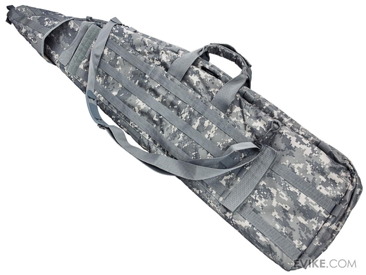 Mil-Spec 50" Deluxe Tactical Sniper Drag Bag / Rifle Case System (Color ...