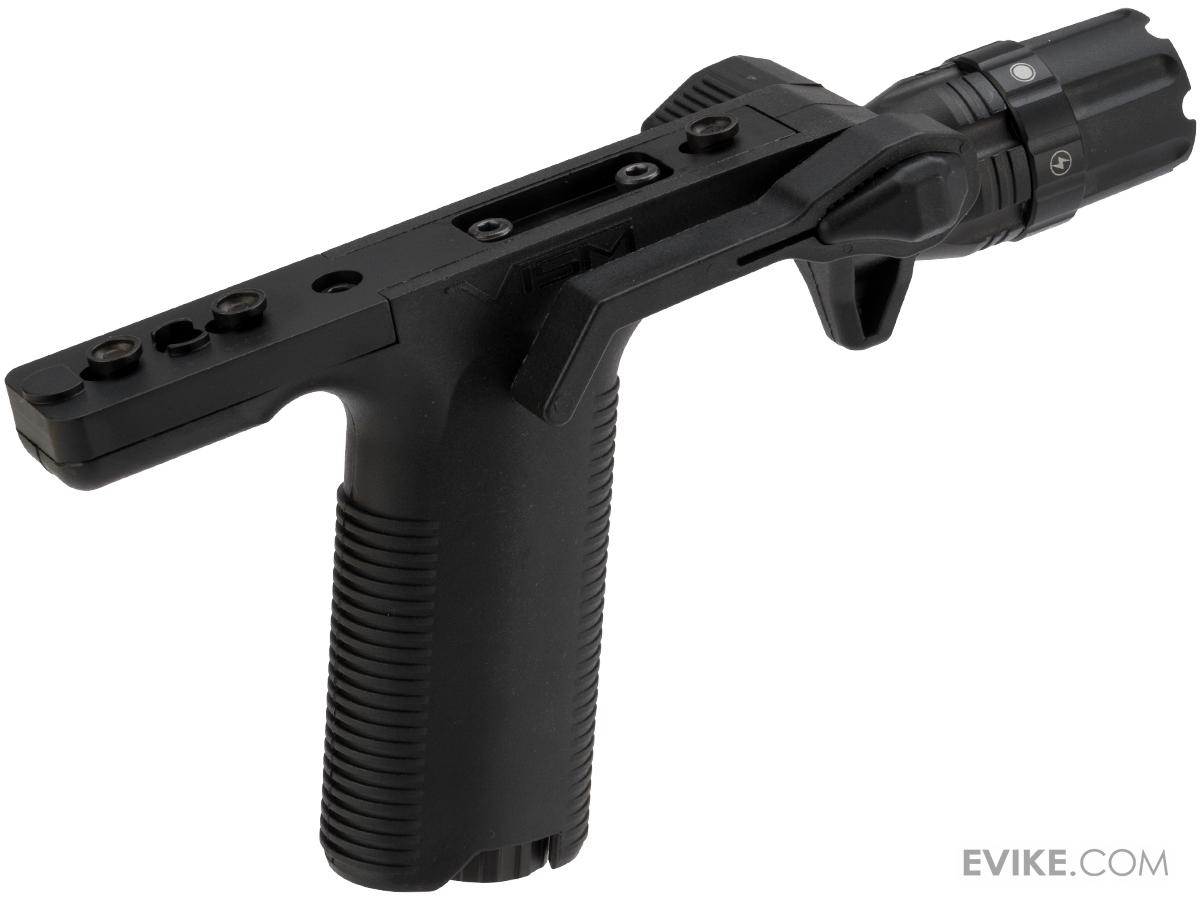 VISM By NcStar VGF Vertical Grip with Integrated Strobe Flashlight ...