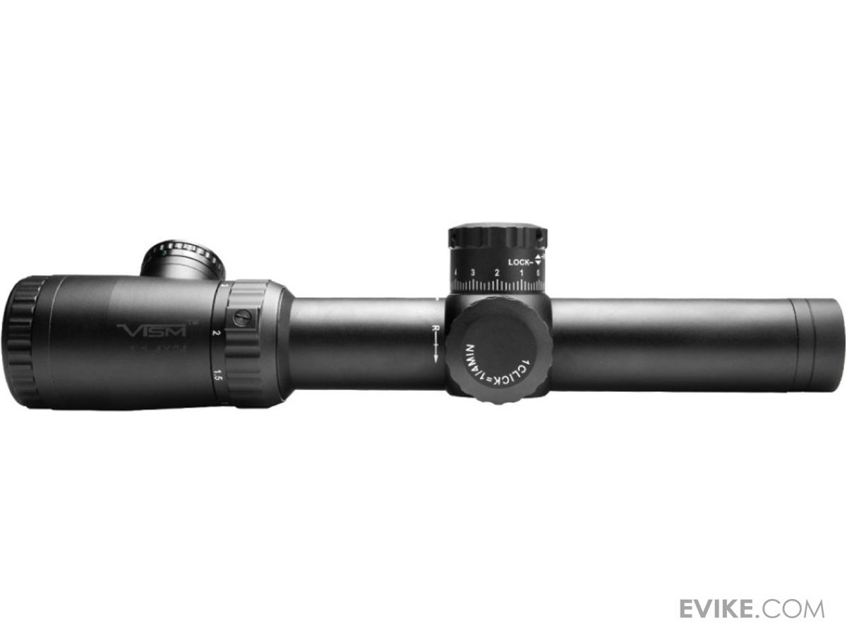 NcStar / Vism Evolution Series 1.1-4x24 Illuminated Rifle Scope ...