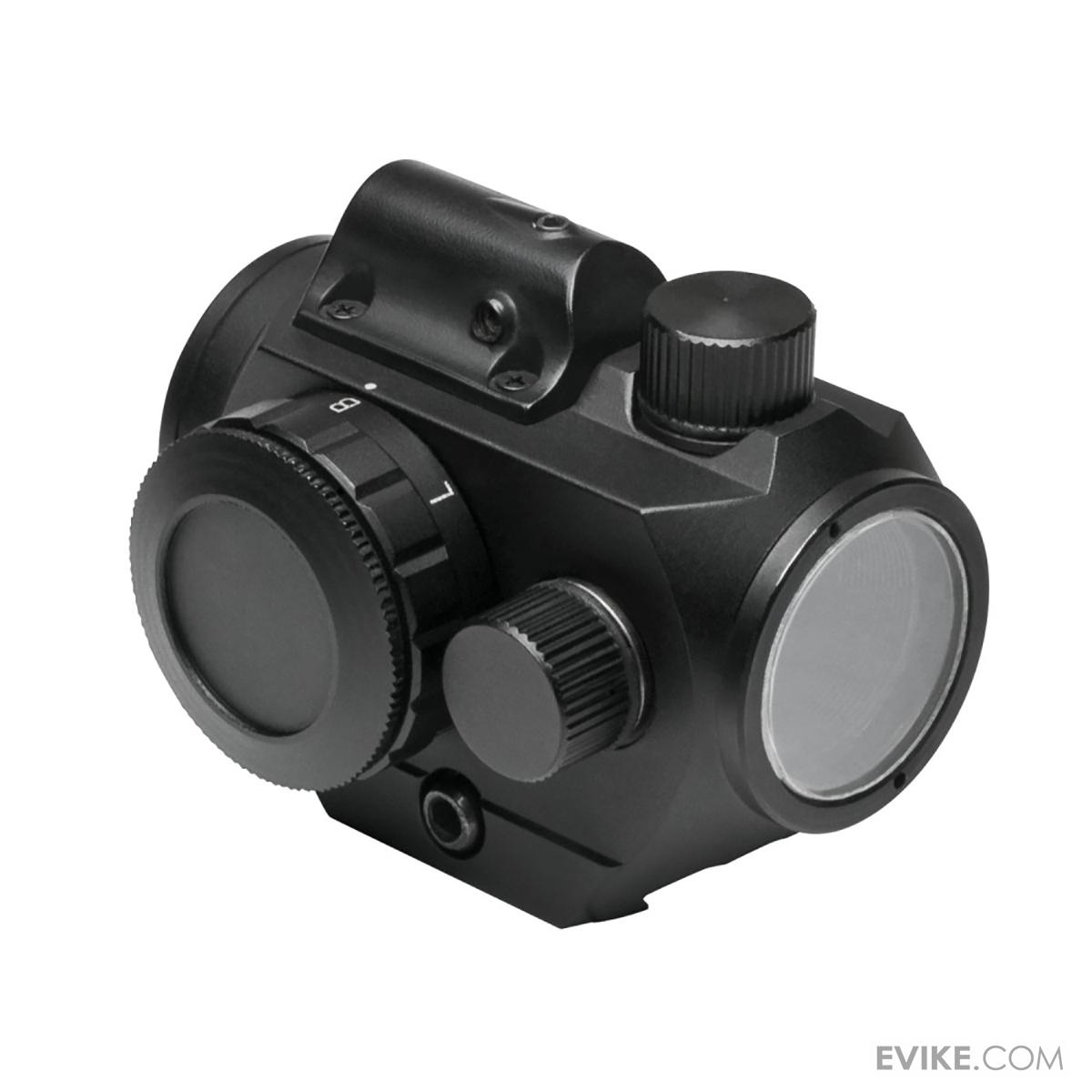 VISM by NcStar Micro Green Dot Sight w/ Integrated Laser Unit (Color ...