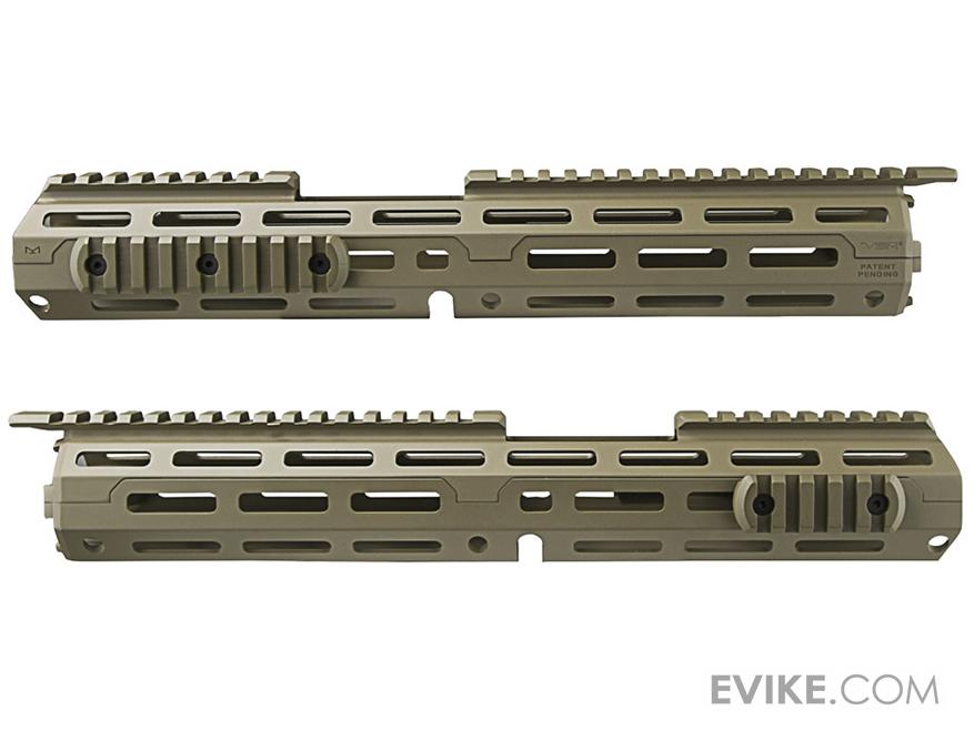 VISM by NcSTAR 13.75" Triangle M-LOK Carbine Length Hand Guard for AR15 ...