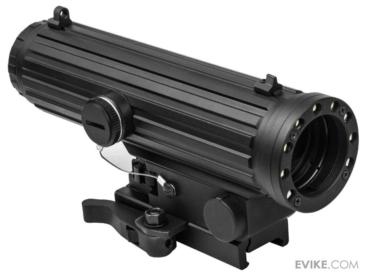 VISM by NcSTAR LIO 4x34 Scope w/ Red & White LED NAV Lights ...