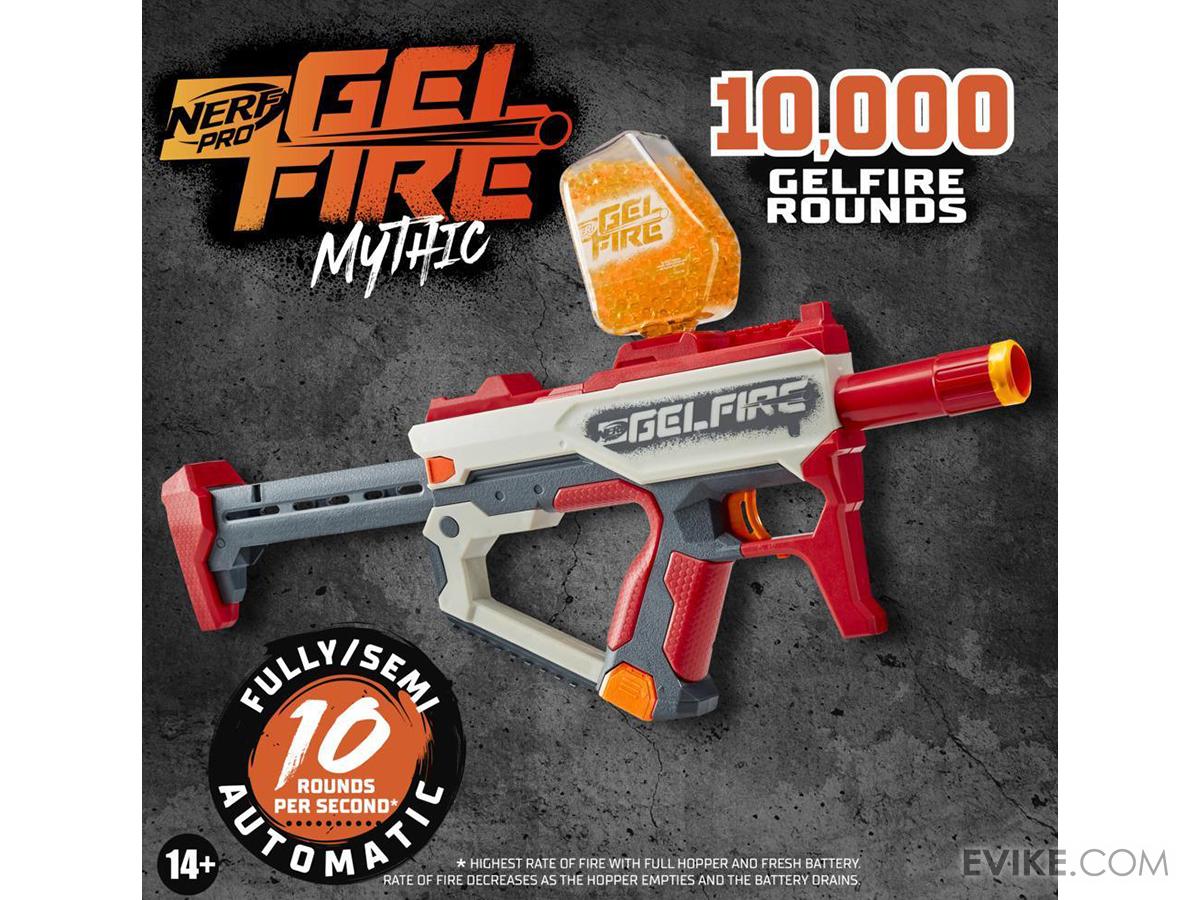 Nerf Pro Gelfire Full Auto Gel Blaster Rifle (Model: Mythic), MORE, Gel ...