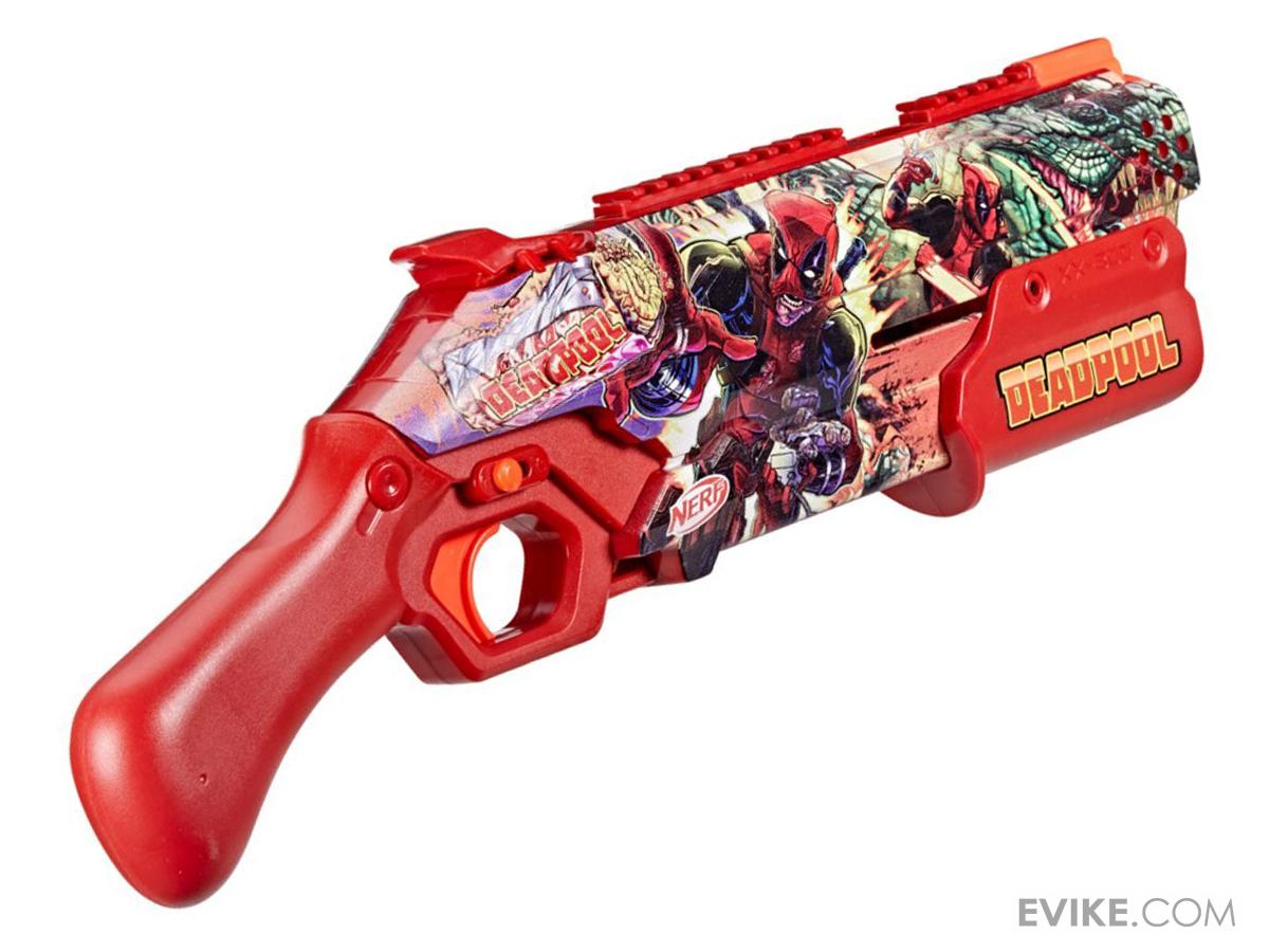 Nerf Rival Marvel Deadpool Ball Blaster, MORE, Foam Dart Blasters ...