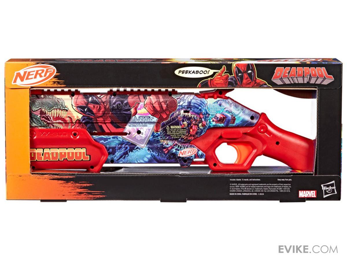 Nerf Rival Marvel Deadpool Ball Blaster, MORE, Foam Dart Blasters ...