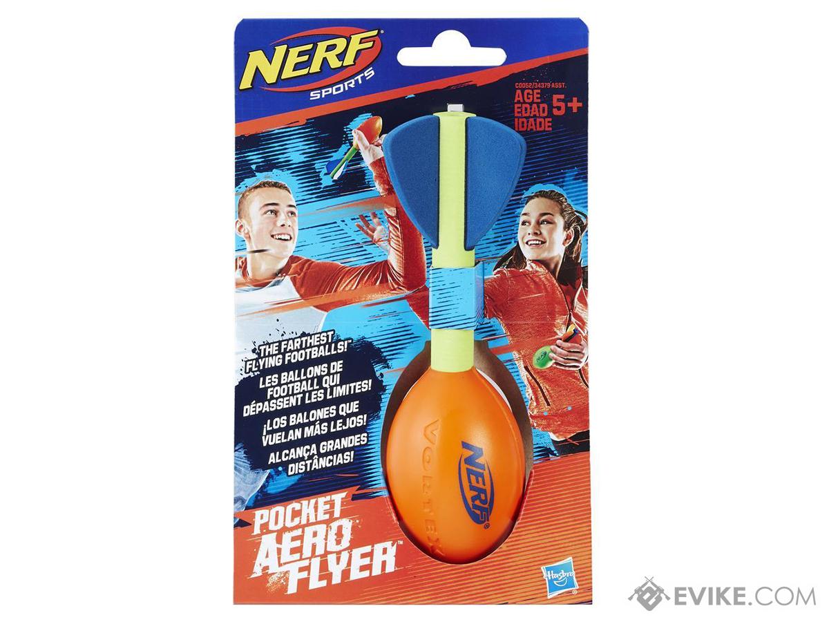 Nerf N-Sports Pocket Aero Flyer Football (Fits 40mm Airsoft Grenade ...