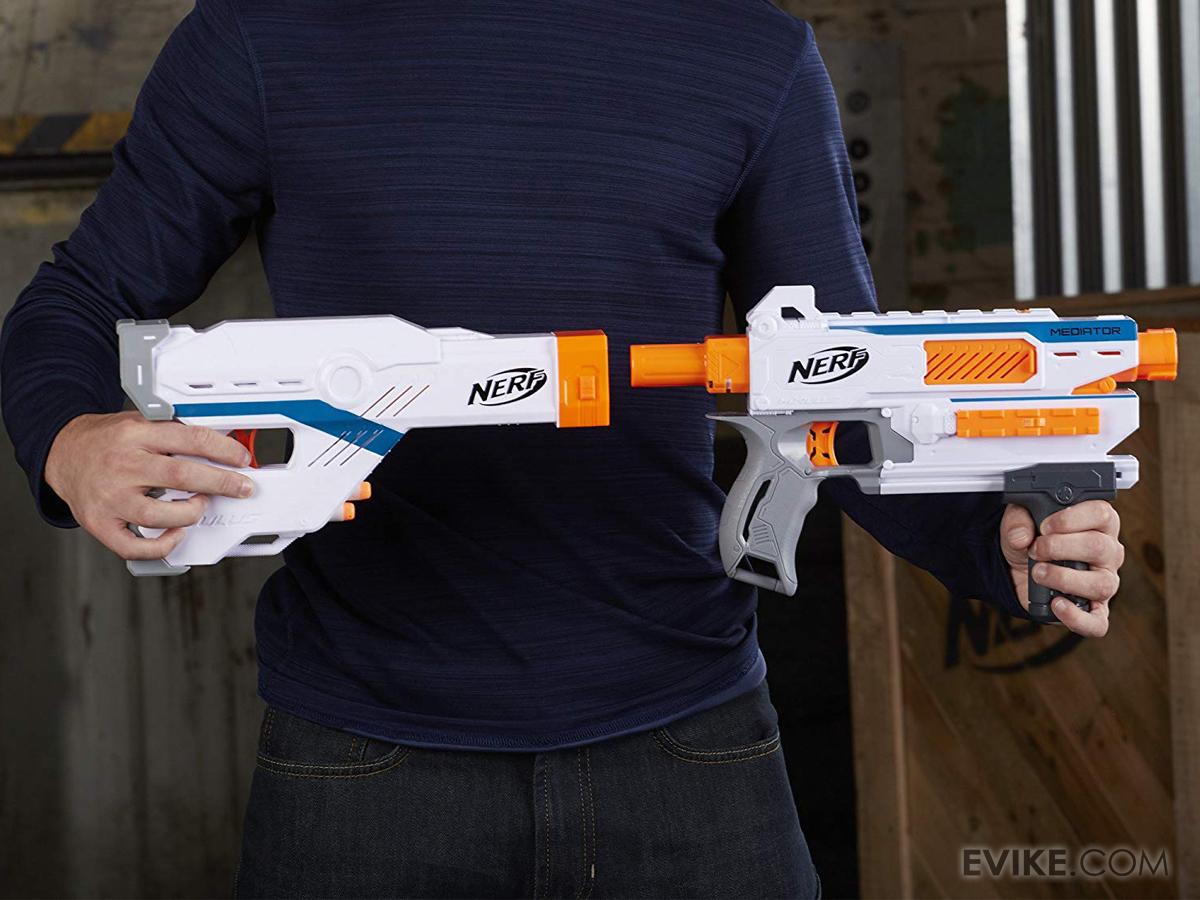 Nerf N-Strike Modulus Mediator Blaster, MORE, Foam Dart Blasters ...