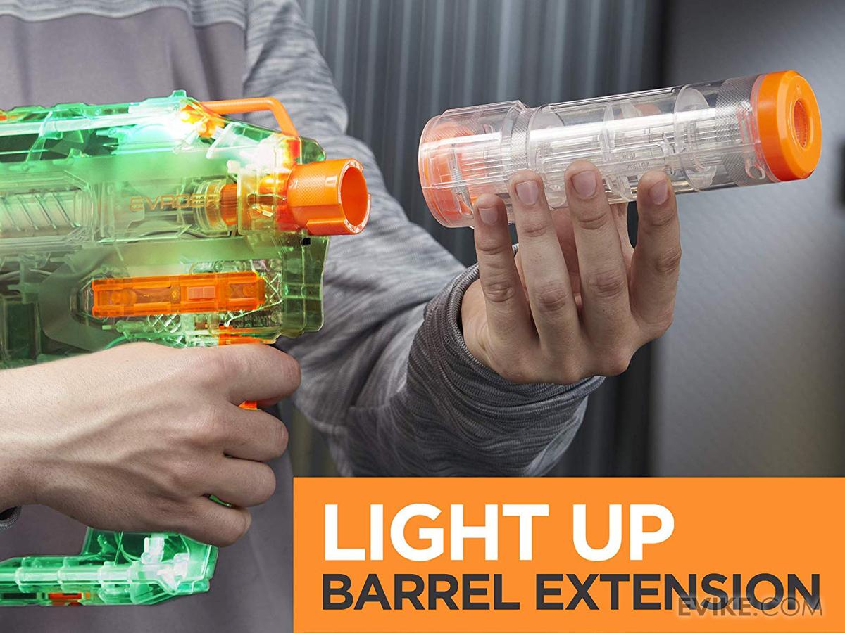 Nerf N-Strike Modulus Ghost Ops Evader Blaster, MORE, Gel Ball and Foam ...