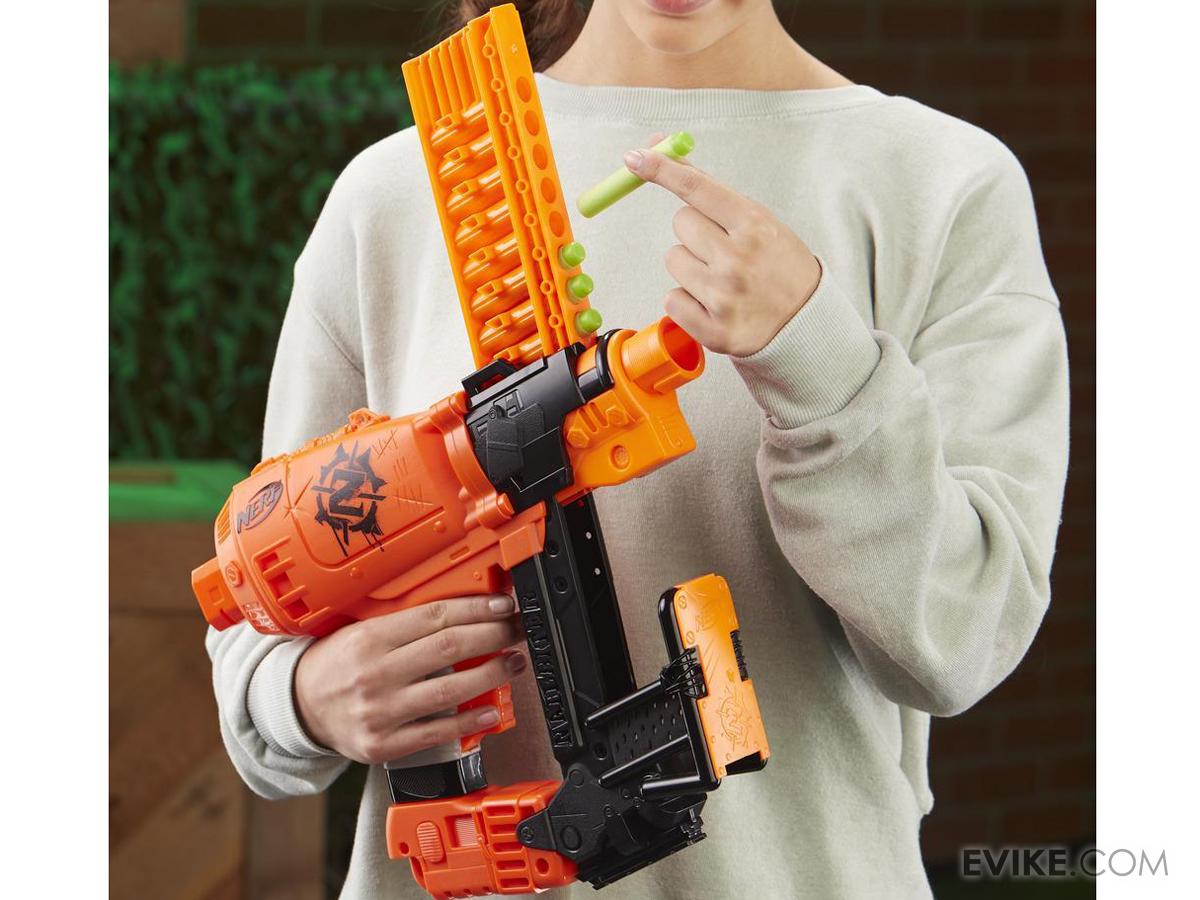 Nerf Zombie Strike Survival System Nailbiter Blaster, MORE, Foam Dart ...