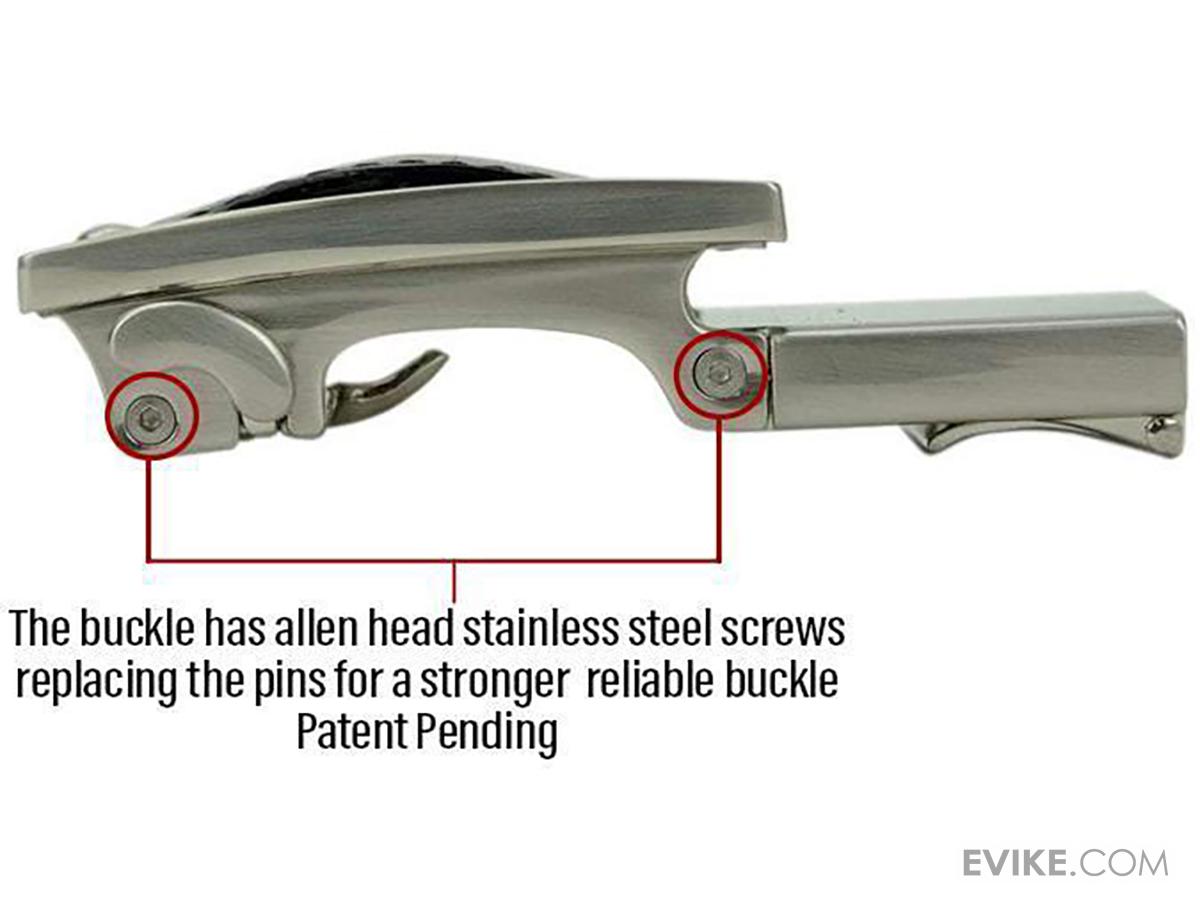 NexBelt PreciseFit™ "Defender" Micro Adjustment Ratcheting Leather Gun ...