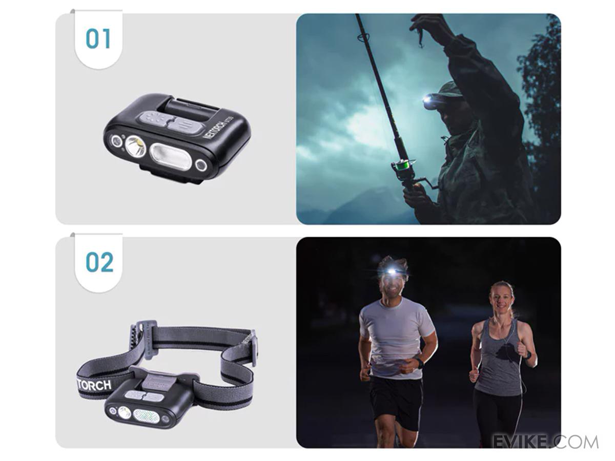 Nextorch Smart Sensing Multi-Function Clip-On Headlamp / Auxiliary Light, Accessories & Parts ...