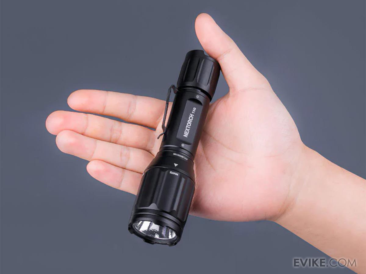 Nextorch Dual Light Rechargeable Tactical Flashlight (Color: White ...