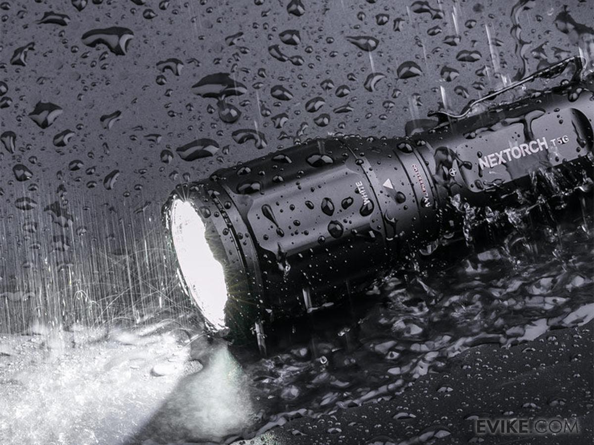 Nextorch Dual Light Rechargeable Tactical Flashlight (Color: White ...