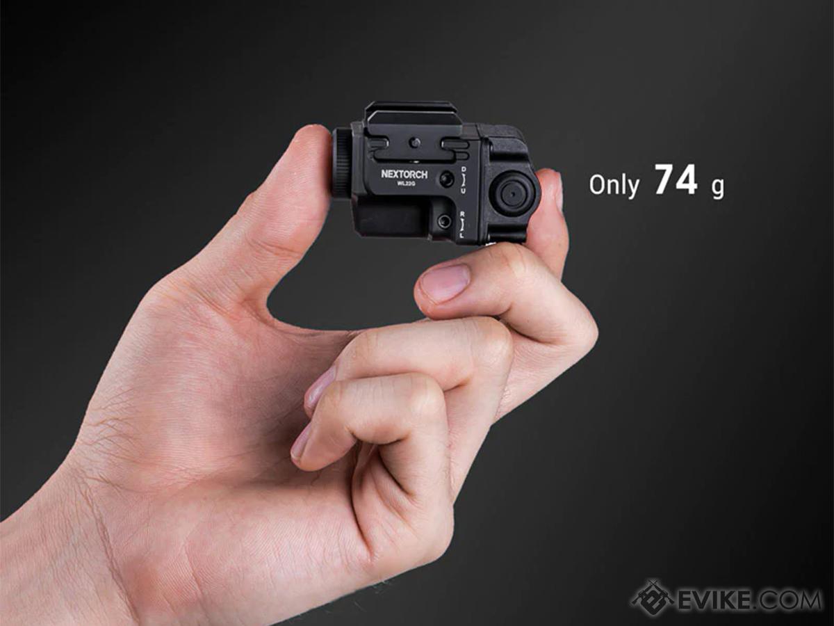 Nextorch 650 Lumen Tactical Weapon Light w/ Visible Laser Aiming Module (Color: Green ...