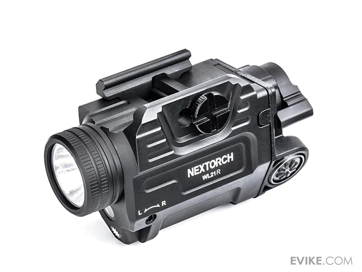 Nextorch 650 Lumen Compact Tactical Weapon Light w/ Visible Laser ...