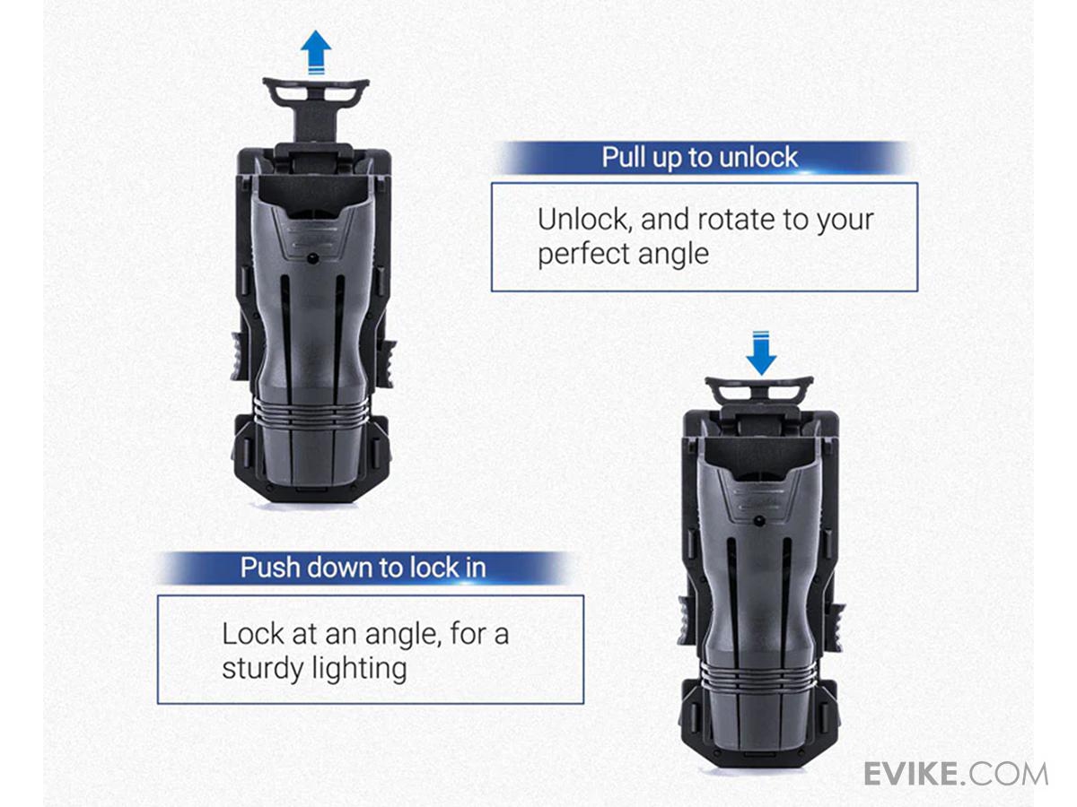 Nextorch High Compatibility Flashlight Holder & Hands Free Flashlight ...