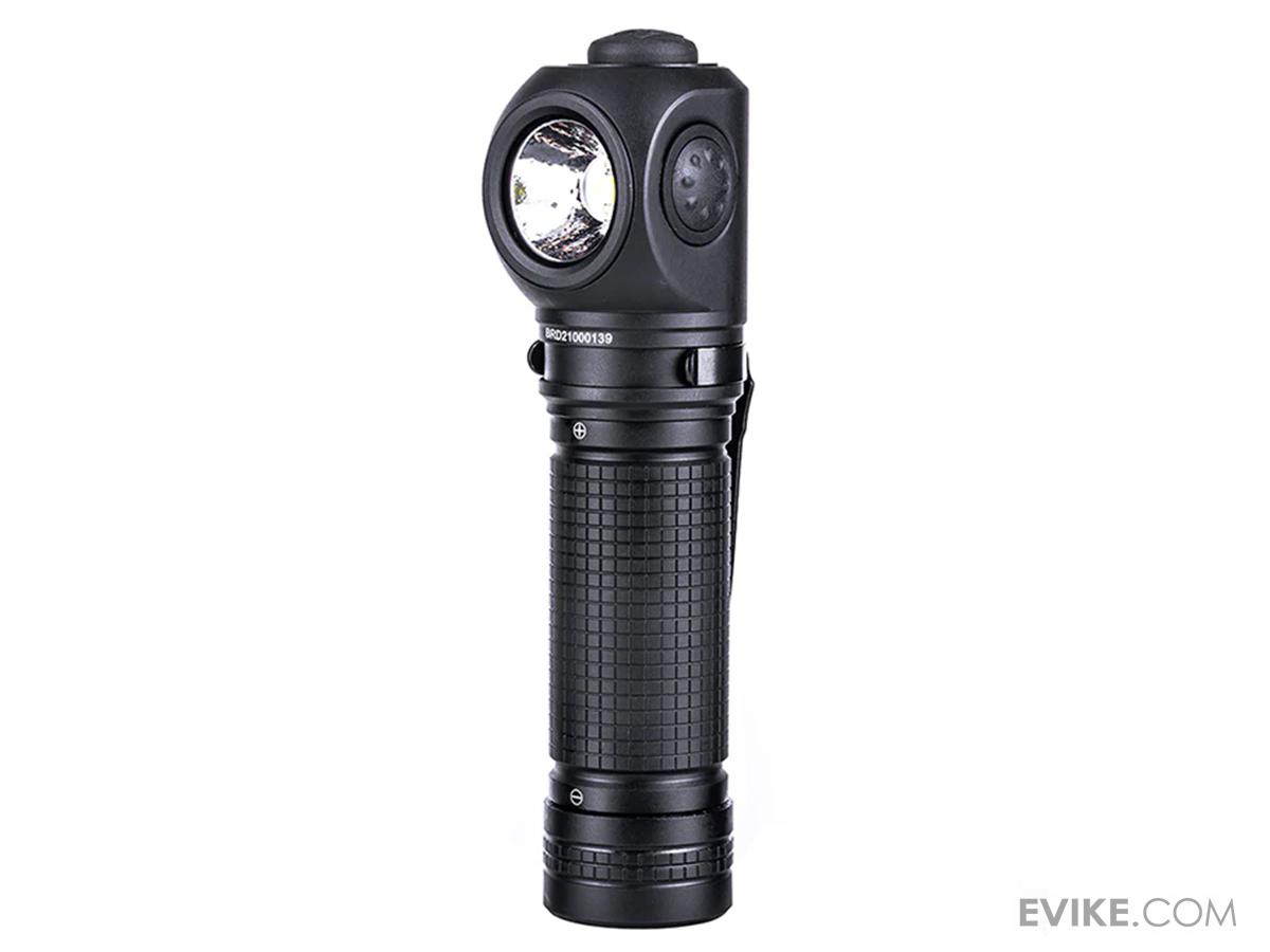 Nextorch P10 Right-Angle Tactical Flashlight w/ 3 Light Modes ...