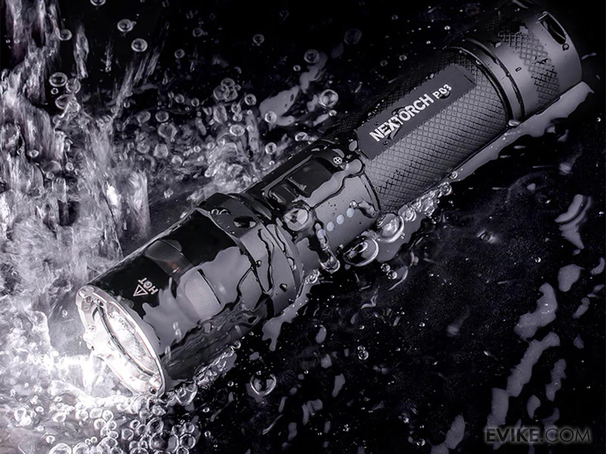 Nextorch P83 High Output Tactical Strobe Flashlight, Accessories ...