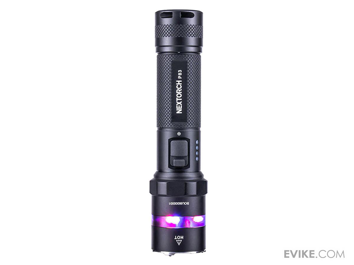 Nextorch P83 High Output Tactical Strobe Flashlight, Accessories ...