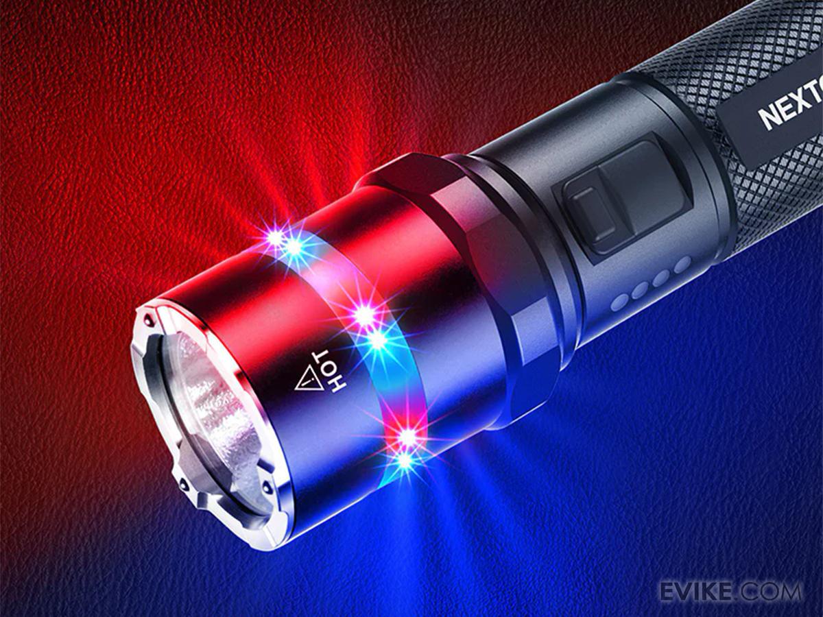 Nextorch P83 High Output Tactical Strobe Flashlight, Accessories ...